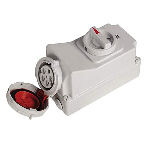 Powerpack Interlock Switch Sockets Combined Vertical Mounting (German ...