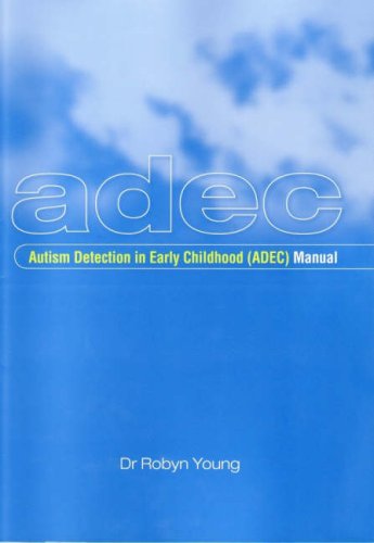 Amazon | Autism Detection in Early Childhood-ADEC Manual | Young, Robyn ...