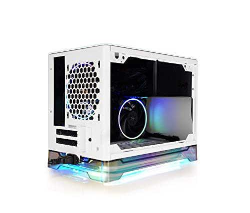 IN WIN A1 Plus White Mini-ITX Tower with Integrated ARGB Lighting ...