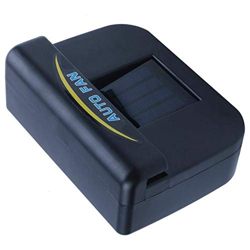 1W Solar Powered Window Fan Ventilator Auto Vent for Car Vehicle C2S5 ...