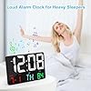 Amazon.com: Amgico Digital Alarm Clock with Snooze, Temperature, Auto ...