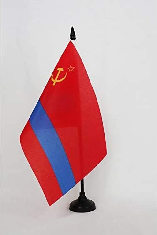 Amazon.com: Kazakh Soviet Socialist Republic Table Flag 5'' x 8 ...