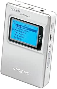 Amazon.com: CREATIVE LABS Nomad Jukebox Zen Xtra 40GB Digital Audio ...
