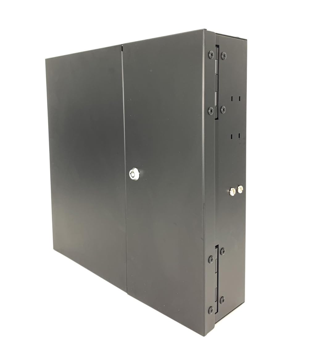 Metamas Lab - Unloaded 24 Port SC Simplex Fiber Optic Wall Mount ...