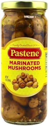 Amazon.com : Pastene Marinated Mushrooms, 16 Ounce (1 Pack) : Grocery ...