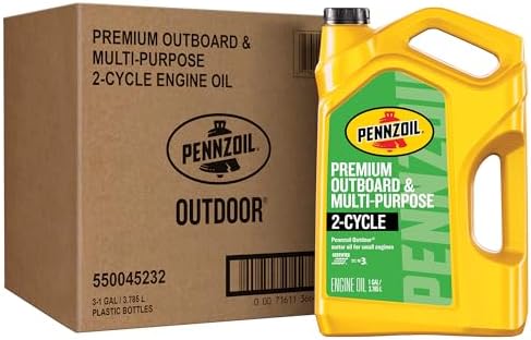 Amazon.com: Pennzoil Marine Premium Plus 2-Cycle Synthetic Blend Engine ...
