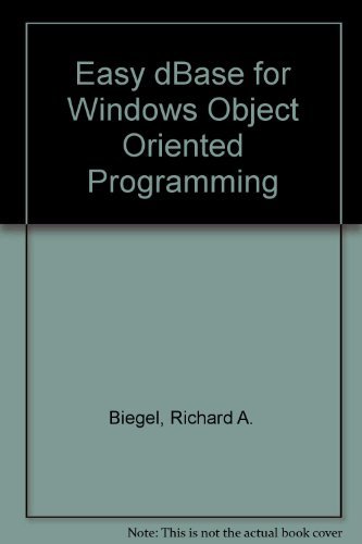 Easy dBASE for Windows Object-Oriented Programming (Bk/Disk): Buy Online at Best Price in Egypt ...