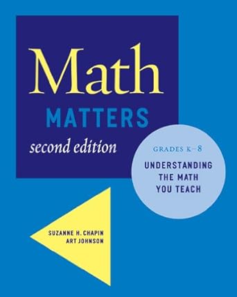 Amazon.com: Math Matters: Understanding the Math You Teach, Grades K–8 ...
