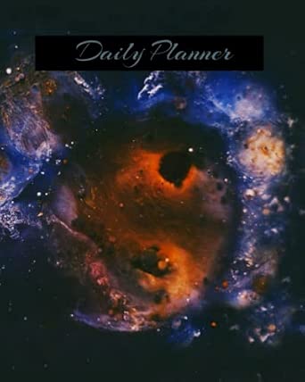 Space themed daily planner. 365 days of planning routines, meals ...