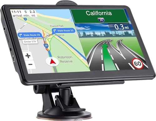 Amazon.com: GPS Navigation 7 inch Touch Screen 256-16GB, for Car Trucks ...