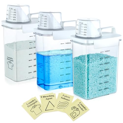 Snapklik.com : 3 Packs - Laundry Detergent Dispenser, 61 Oz Laundry ...
