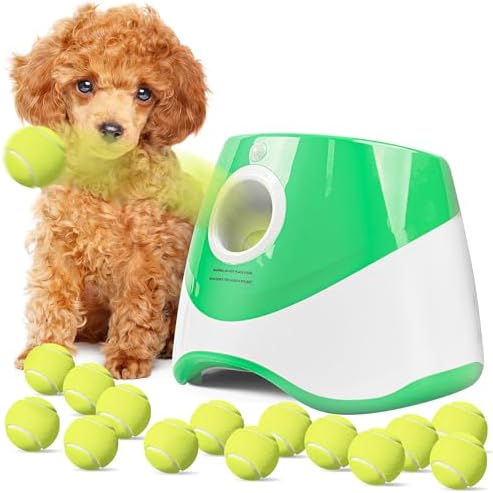 Amazon.com: Automatic Dog Ball Thrower Launcher Dog Fetch Machine for ...