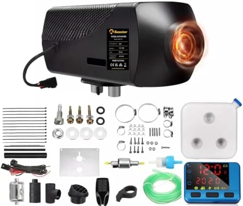 Sunster 8KW 12V portable Night Heater Diesel Air Heater With Silencers ...