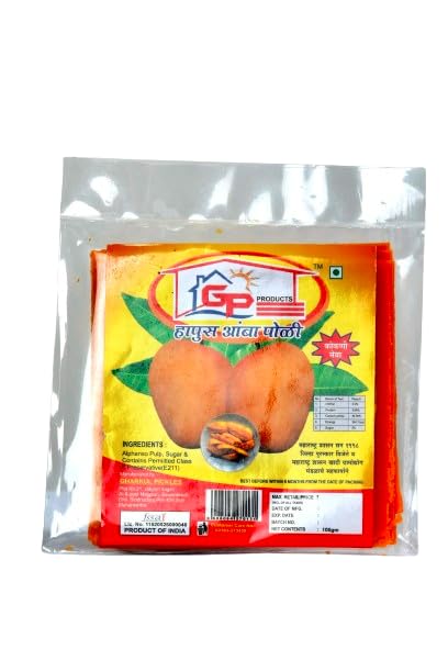Gharkul Pickles Homemade Mango Poli Pack Of 2 Each Pack 100gm : Amazon ...