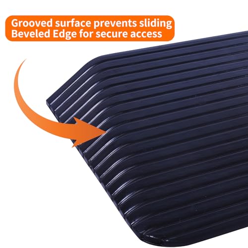 Snapklik.com : 2.5 Rise Threshold Ramp Wheelchair Ramp Rubber Curb Ramp ...