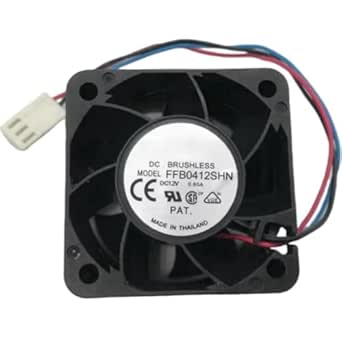 Amazon.com: FFB0412SHN Fan 4CM for 12V 0.60A 4028 40X40X28MM 3-Wire ...