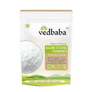 Vedbaba Alum Stone Powder - 400 GM, Fitkari | Phitkari | Canker Sores ...