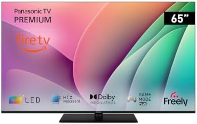 Panasonic TV-65W80AEY W80 Series 65 inch 4K Ultra HD LED Smart TV, 2024 ...