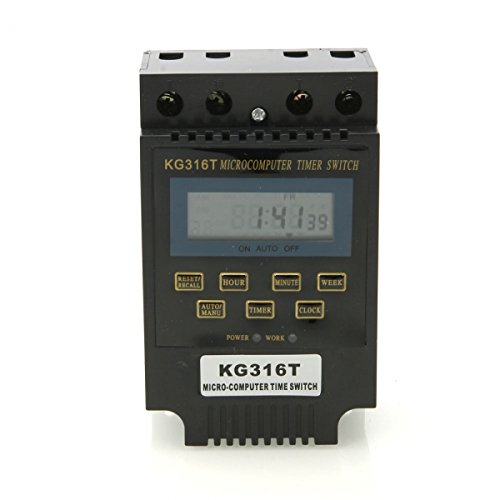 Generic 90-110V 25A Kg316T Micro Computer Timer Auto On/Off Switch ...