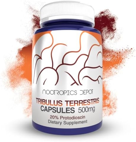 Amazon.com: Nootropics Depot Tribulus Extract Capsules | 500mg | 20% ...