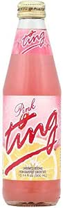 MASDG Pink Ting Glass Bottle 354ml Case of 24-Fd : Amazon.co.uk: Grocery