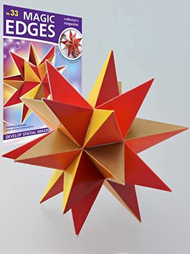Polyhedra Magic Edges #33 / Geometric Solid - Great stellated - Want It All