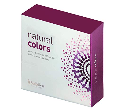 Buy Solotica Natural Graphite - One Box Yearly Lenses (Zero Power ...