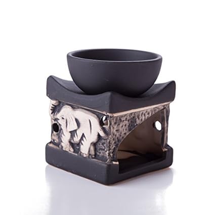 Amazon.com : Feng Shui Zen Ceramic Essential Oil Burner Diffuser Tea ...