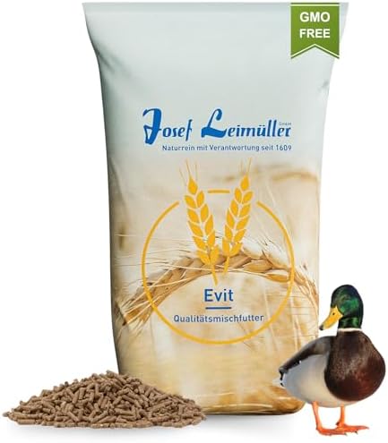 Leimüller Entenfutter Pellets Premiumqualität 5 kg - Vogelfutter für ...