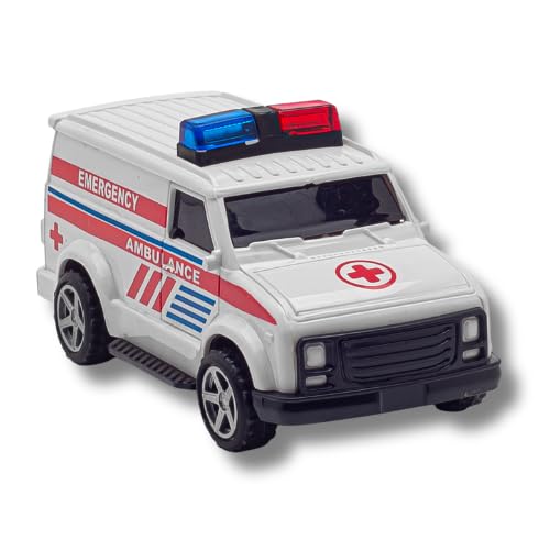 WooZee.. Ambulance CAR Truck Toy for Kids | ABS Plastic | Pull-Back ...