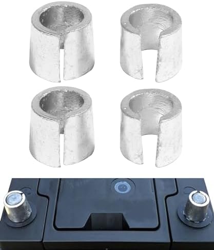 Amazon.com: RACOONA 2 Pairs Battery Post Shims,Battery Terminal Adapter ...