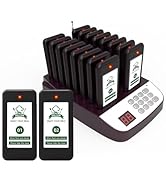 Amazon.com: Buzzers for Restaurant,16 Restaurant Pagers,Long Range Food ...