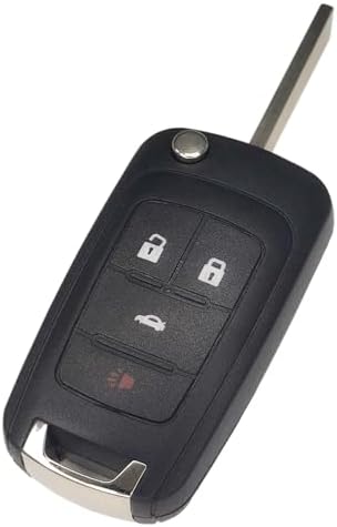 Amazon.com: Cut Remote Flip Key Fob Replacement Fits for Chevy GMC ...