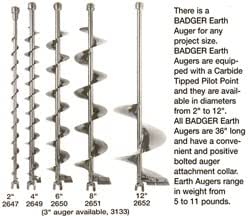 Amazon.com: Auger Assy completo 4 en : Patio, Césped y Jardín