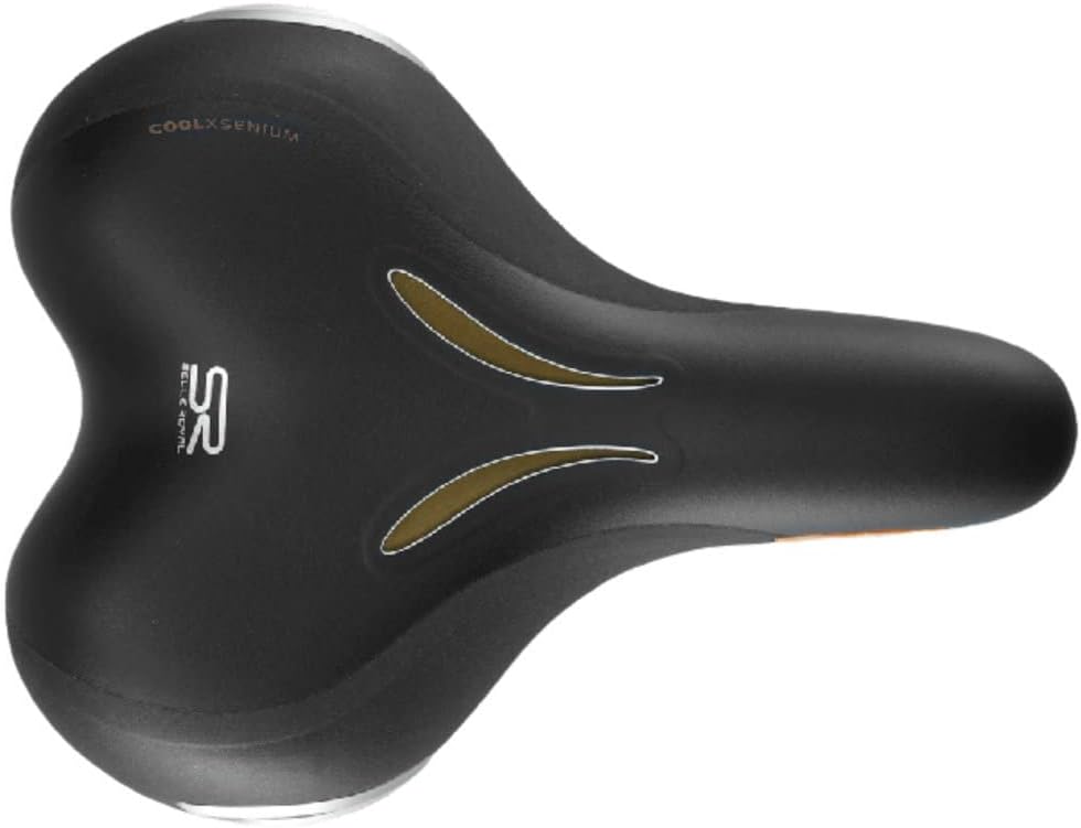 Selle Royal Lookin Gel Moderate Womens Bicycle Saddle, Black, 269x198mm ...