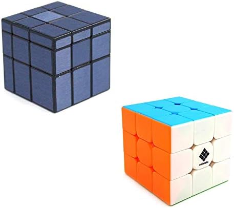 Cubelelo Drift 3x3 & Blue Mirror Cube Premium Gift Box | Speedcube Set ...
