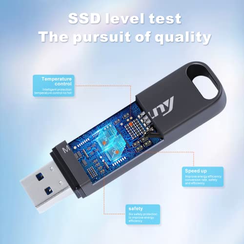 Snapklik.com : USB Flash Drive 1TB, External SSD 500MB/s Super Speed ...