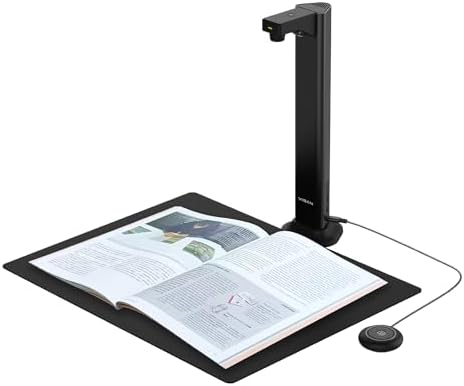 Amazon.com: VIISAN DL24 Innovative Book Scanner, 24MP Document Camera ...