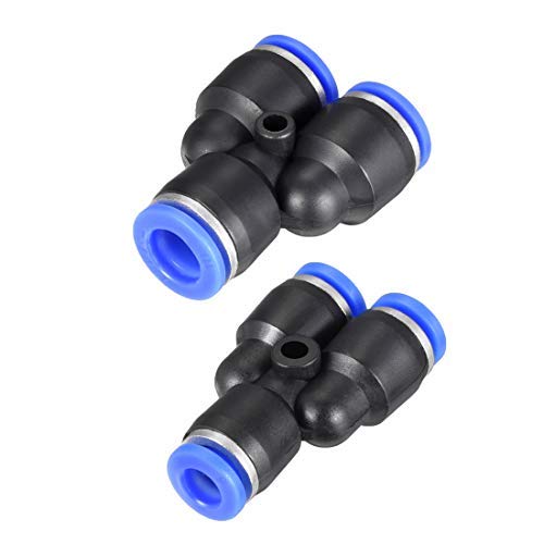 Plastic Connect Splitter Push to Tube Fittings 4 mm or 5/32 Inch OD ...
