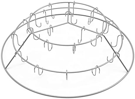 Amazon.com : Onlyfire Rib Hanging System, Stainless Steel 3-Tier Rib ...