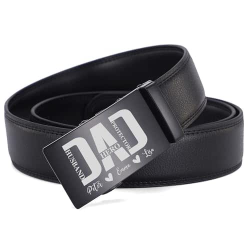 Amazon.com: Custom Belt Buckles for Men,Personalized Leather Belt ...