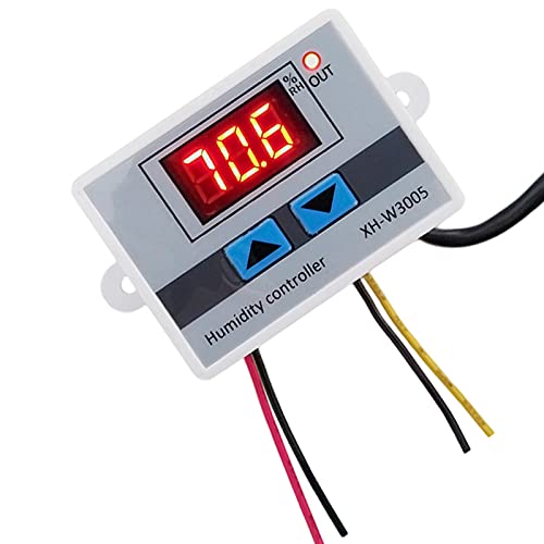 XH-W3005 Digital Humidistat Humidity Controller Regulator Hygrometer ...