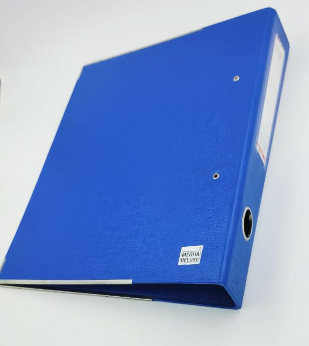 Megha Deluxe RB-1402 1" Ring 2D chrome plated clip Thick PVC Coated ...