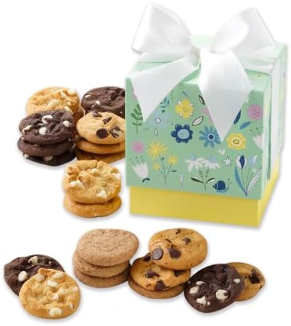 Amazon.com : Mrs. Fields - Spring Flower Petal Mini Cookie Box ...