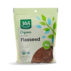 Amazon.com: 365 by Whole Foods Market, Flaxseed Whole Organic, 16 Ounce ...