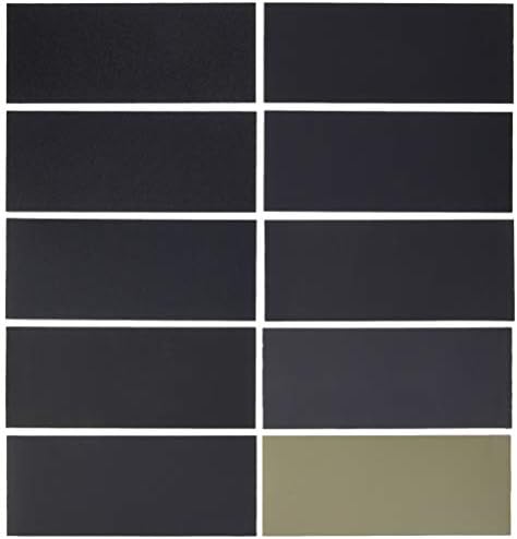 72 Pcs Sandpaper Set Wet and Dry Sanding Paper, Assorted Grit 400 600 ...
