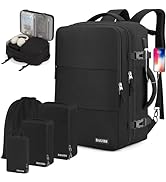 Amazon.com: Carry On Travel Backpack for Men & Women, 42L Flight ...