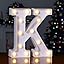 Foaky LED Letter Lights Sign 26 Alphabet Light Up Letters Sign for ...