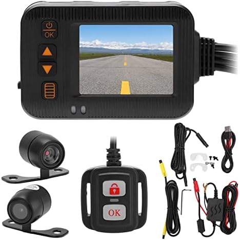 Amazon.com: Motorcycle Recording Camera System, 72P/48P Dual Lens Dash ...