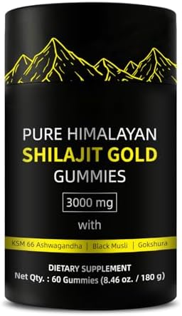 Amazon.com: BIYODE Shilajit Gummies: Pure Shilajit Himalayan Rich in ...